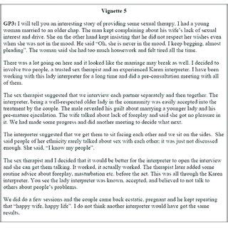 A Challenging Clinical Encounter Where An Interpreter And Sex Download Scientific Diagram