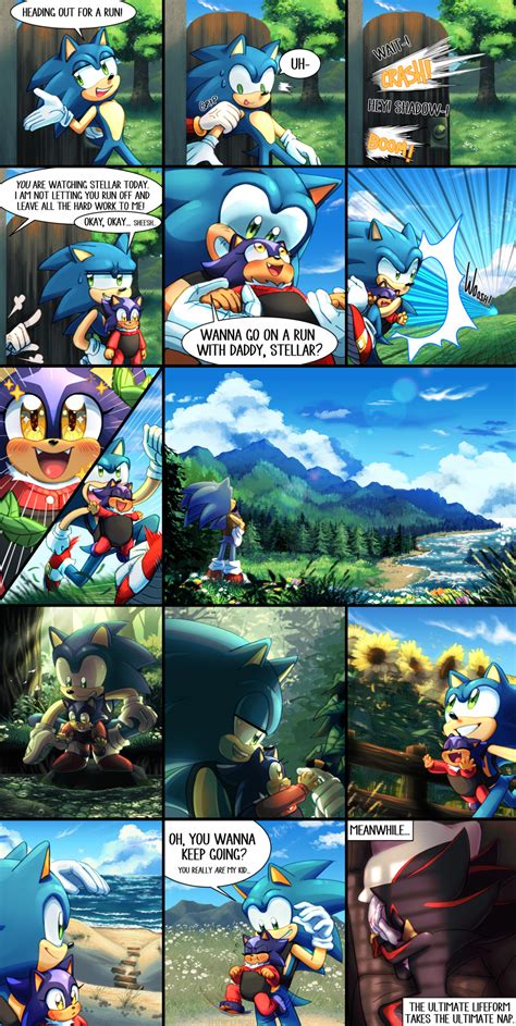 In Which Sonic Gets To Show Stellar The World He Loves So Much And