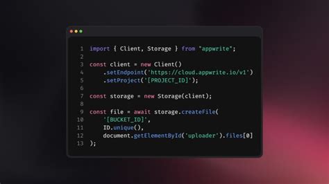 Appwrite On Linkedin Did You Know That With Just A Few Lines Of Code You Could Upload Any File