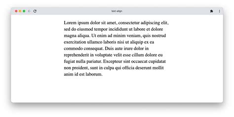 Line Things Up With The Css Text Align Property