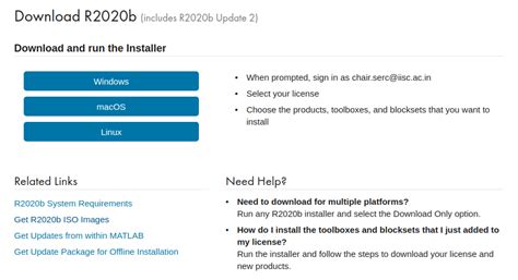 Matlab 2020b 9 9 Supercomputer Education And Research Centre