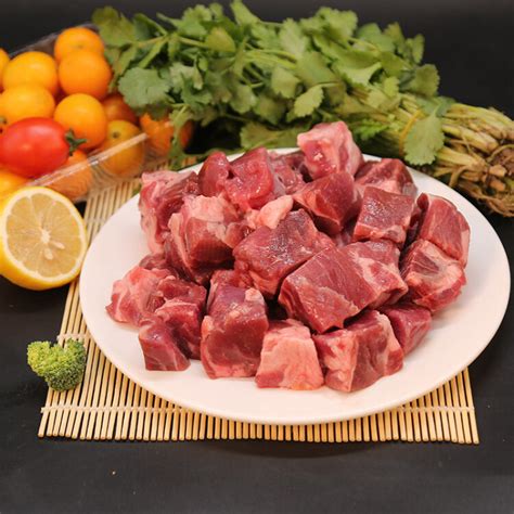 恒都 澳洲原切羊后腿肉切块 1斤袋 冷冻 进口羊肉 煎烤炖煮 商品详情 菜管家