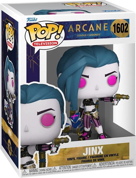 Funko Pop Tv Arcane Lol Jinx Arcane League Of Legends Vinyl