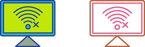 Disconnected Network Icon Design 45521985 Vector Art At Vecteezy