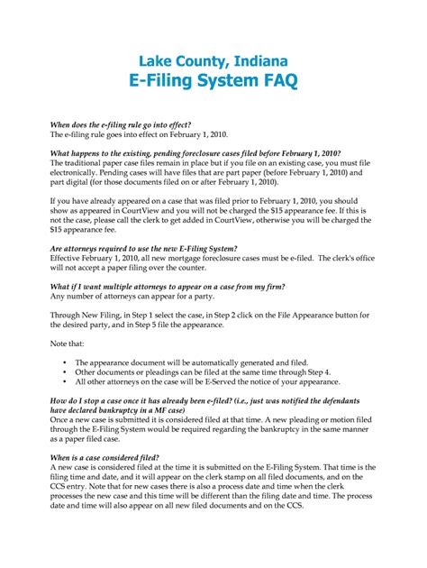 Fillable Online E Filing System Faq Fax Email Print Pdffiller