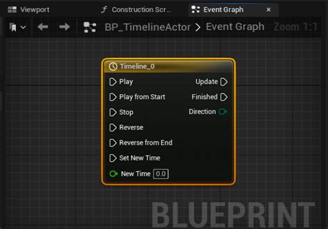 creating timelines in unreal engine unreal engine 5 5 documentation