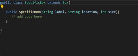 Solved Public Abstract Class Box Implements Comparable