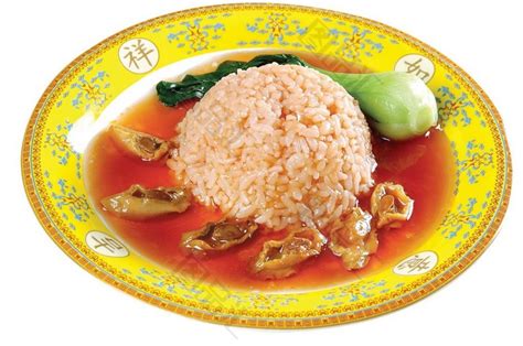鲍鱼捞饭菜品美食图片 图品汇