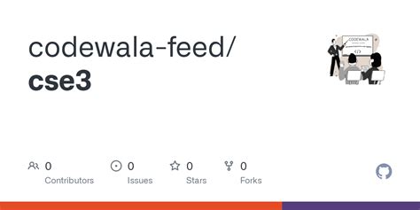 GitHub Codewala Feed Cse