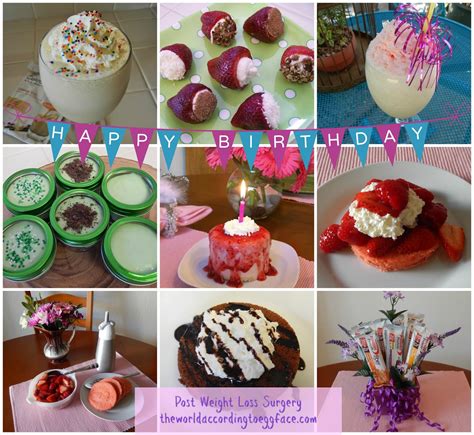 Theworldaccordingtoeggface Birthday Treats Post Weight Loss Surgery