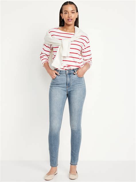 Super Skinny High Waisted Jeans Old Navy