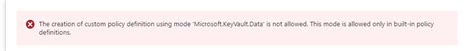 How To Create A Custom Policy For Secrets In Keyvault Microsoft Qanda
