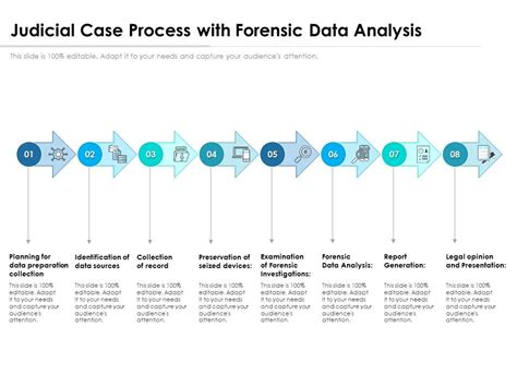 Judicial Case Process With Forensic Data Analysis Ppt Powerpoint Presentation Gallery Deck Pdf