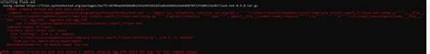 Python Cant Install Flask Ask Error From Cryptography Module