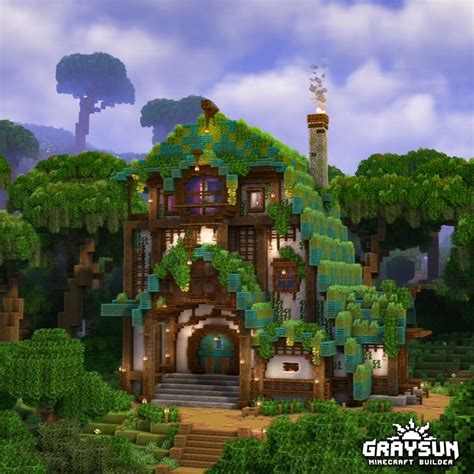 Minecraft Moss Mansion Interior Design