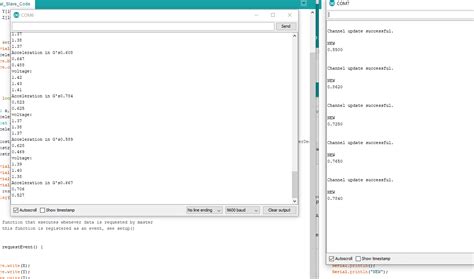data difference master receiver vs slave sender programming arduino