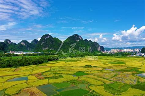广西融水初秋田园丰景美 人民图片网