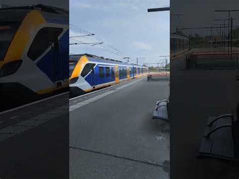 Amsterdam Sloterdijk Intercity Lc And Sprinter Train Travel