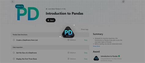 datascience machinelearning pandas continuouslearning leetcode