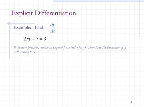 Implicit Differentiation Ppt Download