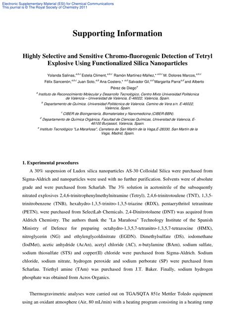 Pdf Highly Selective And Sensitive Chromo Fluorogenic Detection Of