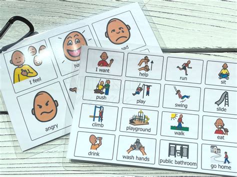 Non Verbal Communication Board AAC Portable Device Autism Etsy India