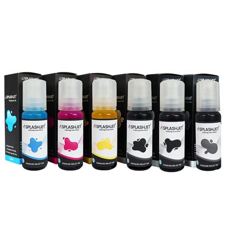 Splashjet 011012 Compatible Refill Ink For Epson L8180 L8160 Printer