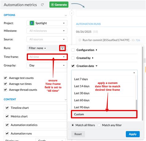 Announcing The New Automation Metrics Report Testmo