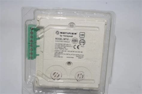 Notifier M710e Analogue Addressable Single Input Monitor Module New £30 00 Picclick Uk