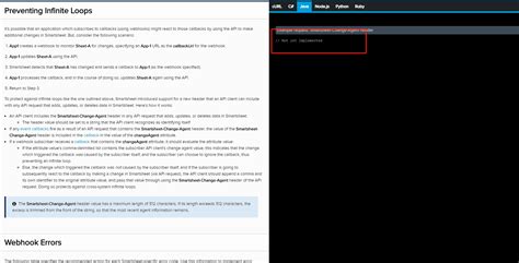 How To Prevent Webhook Infinite Loop In Java — Smartsheet Community