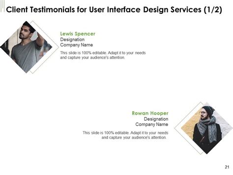 User Interface Design Proposal Powerpoint Presentation Slides Presentation Graphics