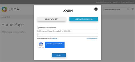 Frontend Customer Login Magento 2 Mobile Otp Login Pro Extension