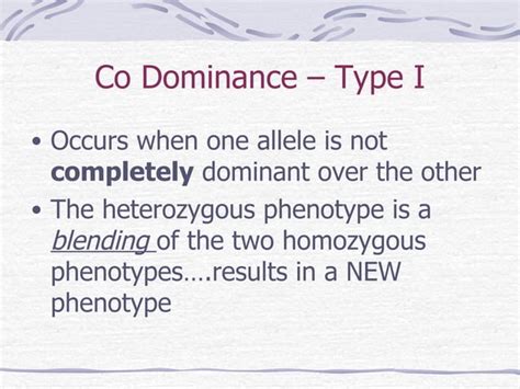 Genetics 3 Other Traits Ib Ppt Genetics Science