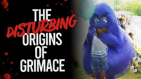 The Disturbing Origins Of Grimace Mcdonalds Creepypasta Youtube