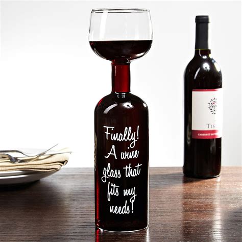 Wine Bottle Glass Take The Entire Bottle With You The Green Head