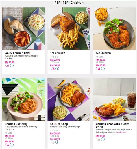 Nandos Menu Malaysia Prices And Promos Updated 2025