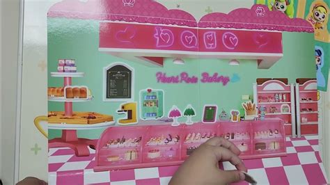 알쏭달쏭캐치티니핑 하트로즈 베이커리 꾸미기컬렉션 언박싱 Youtube