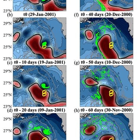 Same As Fig 4 Except For The 2001 Lcfe Case At The Surface The Yellow Download Scientific