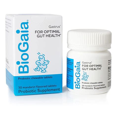 Biogaia Gastrus Chewable Probiotic 30 Tablets