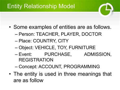 Presentation On Entity Relationship Diagram Pptx