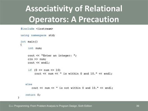 Ppt Chapter 4 Control Structures I Selection Powerpoint Presentation Id 1110816
