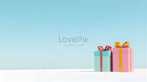 아름답게 포장된 선물 상자 사진 무료 다운로드 Lovepik