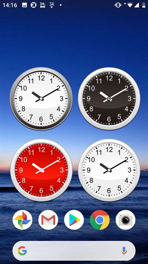 Скачать Часы Clocks Widget Simple Apk для Android