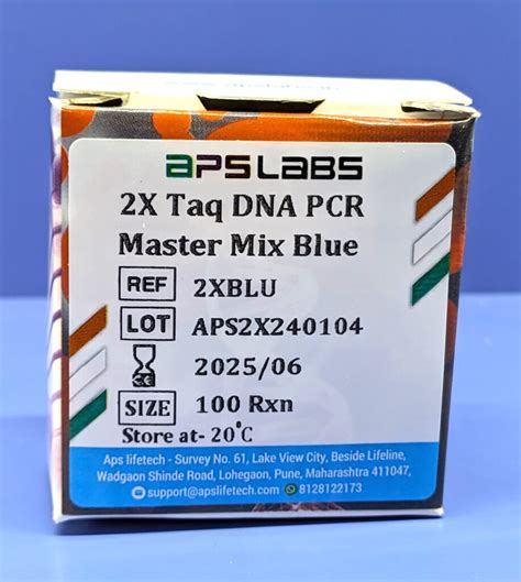 2X Taq DNA PCR Master Mix Blue APS LABS
