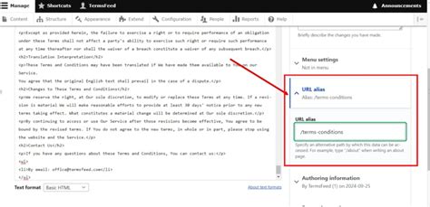 Video How To Add A Terms And Conditions Page On Drupal 10 Termsfeed