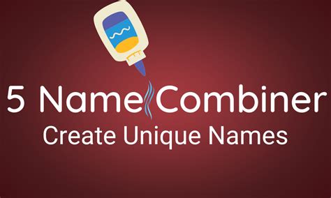 Four Name Combiner Tool For Free Name Combiner Tool