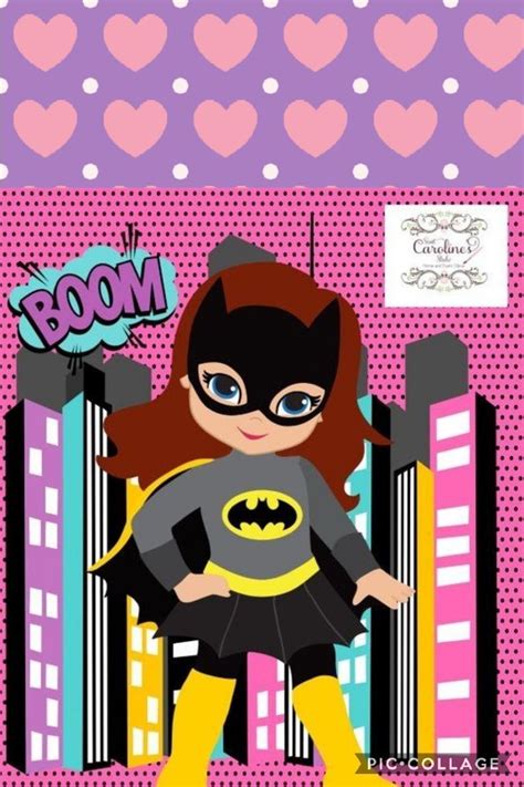 Pin Di Claudin Ia Camargo Su Festa Batgirl