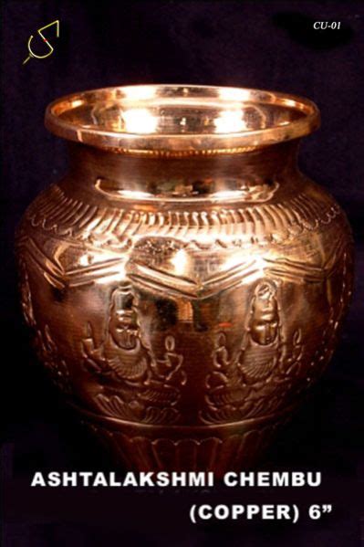 Copper Ashtalakshmi Chembu Color Red At Best Price In Madurai ID