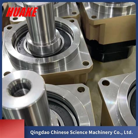 P Type Precision Planetary Reducer Helical Gear Reducer Servo Right