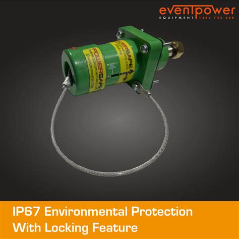 Powersafe Panel Source Green Ip67 Environmental Cap Eventpower Equipment